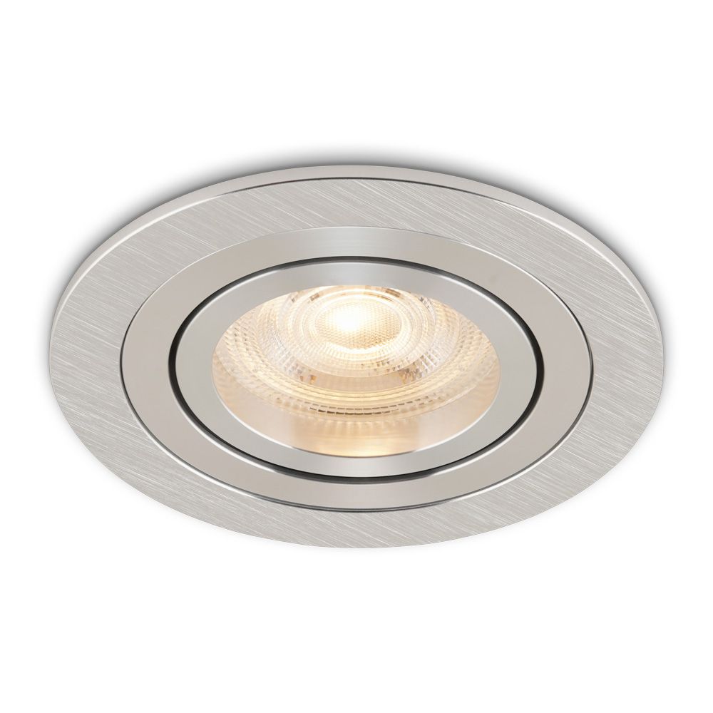 Kompletter LED-Spot Monti Aluminium mit GU10 Spots 4.2 Watt dimmbar ...