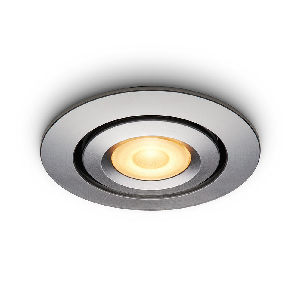 LED-Einbaustrahler Piccolo silber 1 W | Ledisons